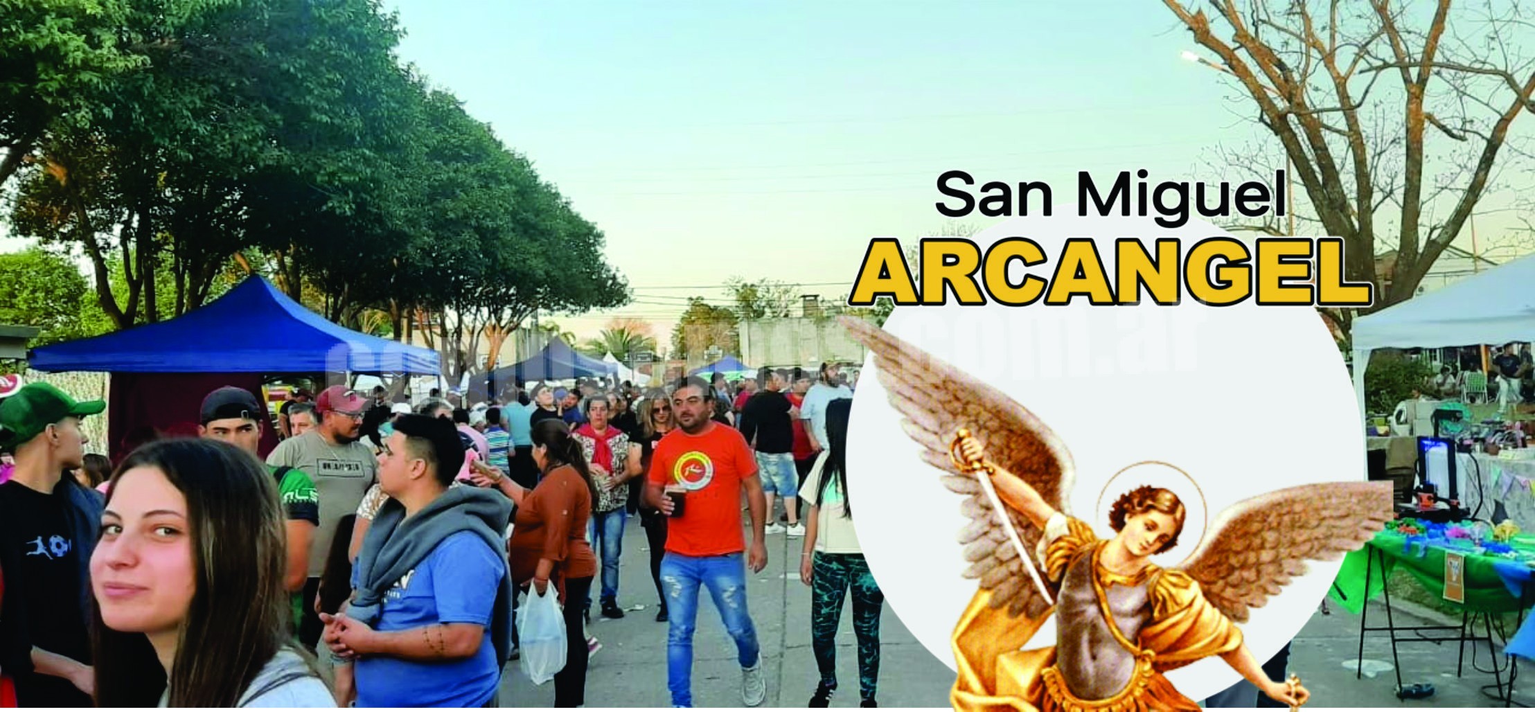 Los Cardos honró a San Miguel Arcángel | Como Somos